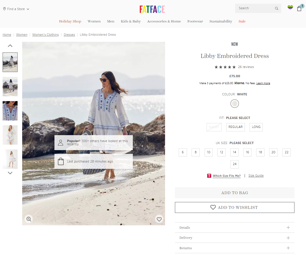 Product Details Page (PDP) | Taggstar